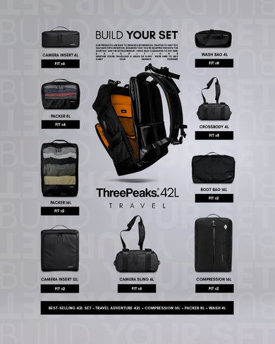 Travel / Adventure 42L - Travel / Adventure Backpack – Three Peaks GBR