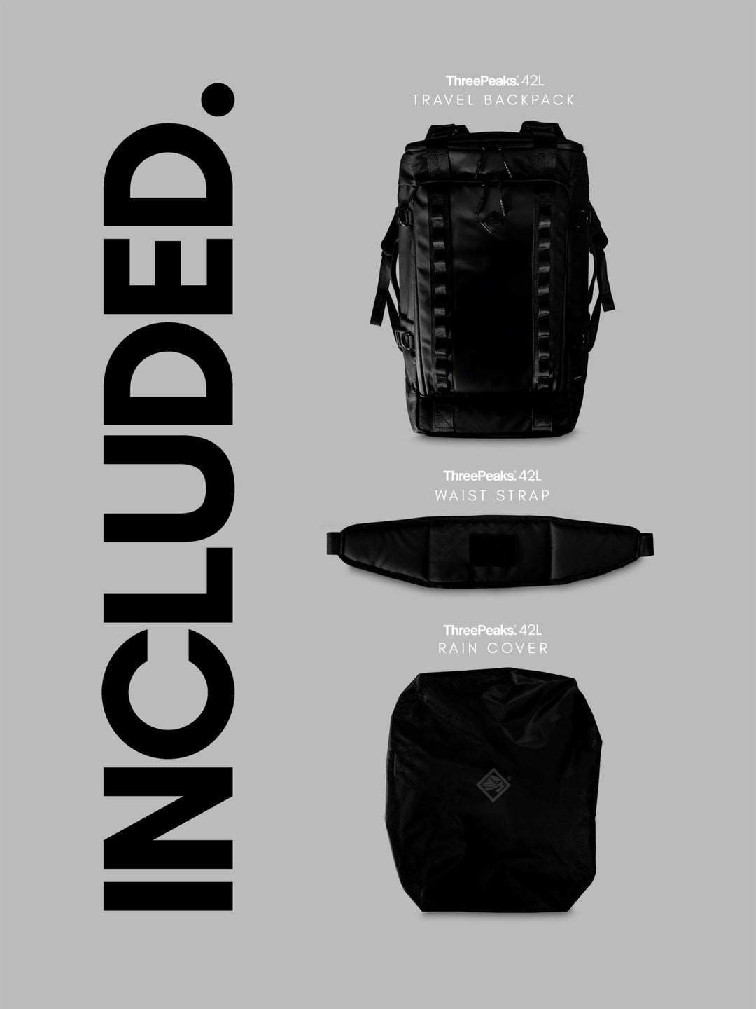 Travel / Adventure 42L - Travel / Adventure Backpack – Three Peaks GBR