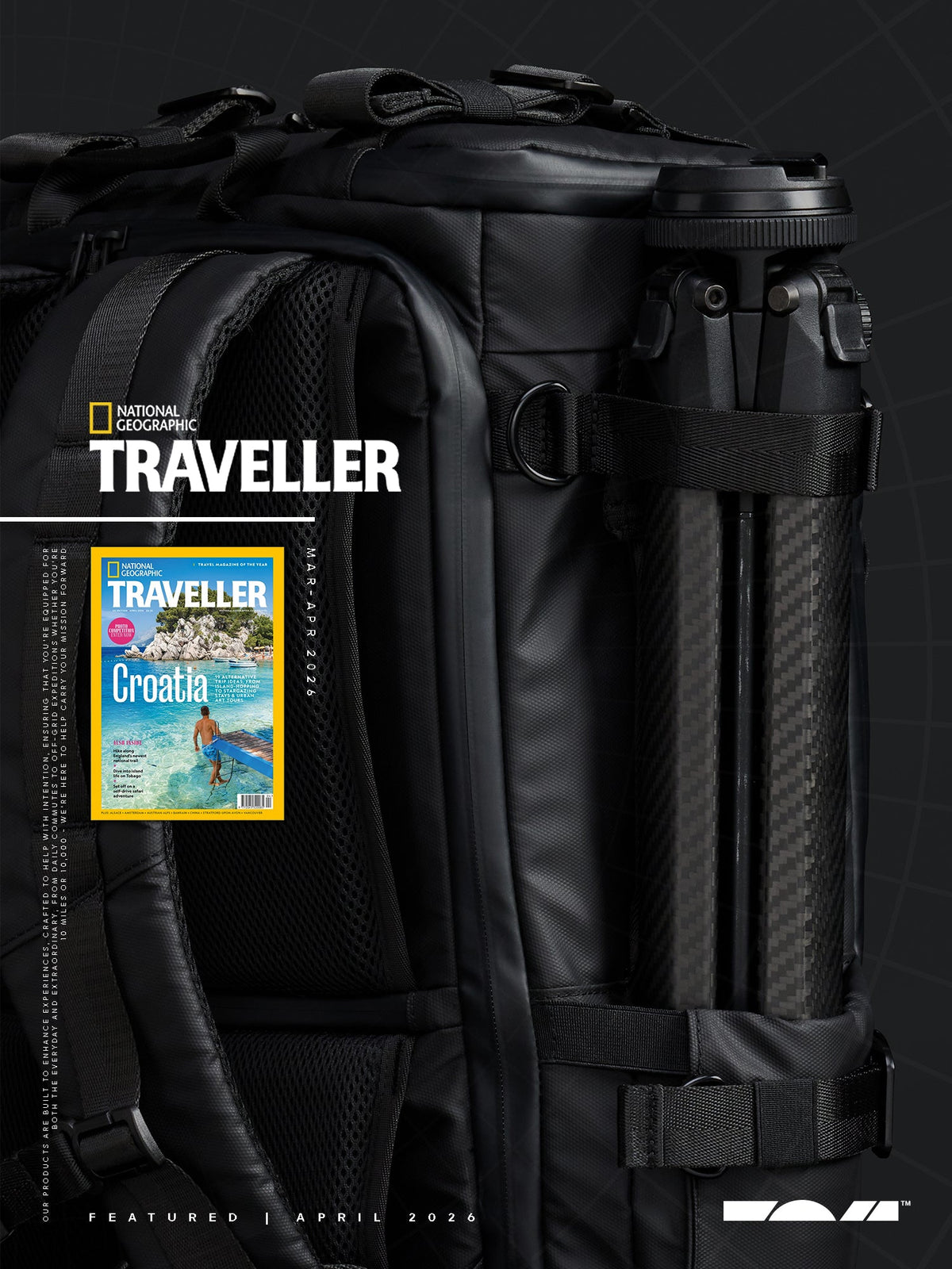 Travel / Commuter 24L Backpack – Three Peaks GBR